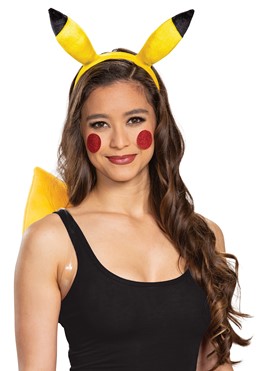 Pikachu Ears And Tail Svg