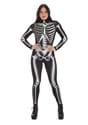 Metallic Silver Skeleton Adult Costume