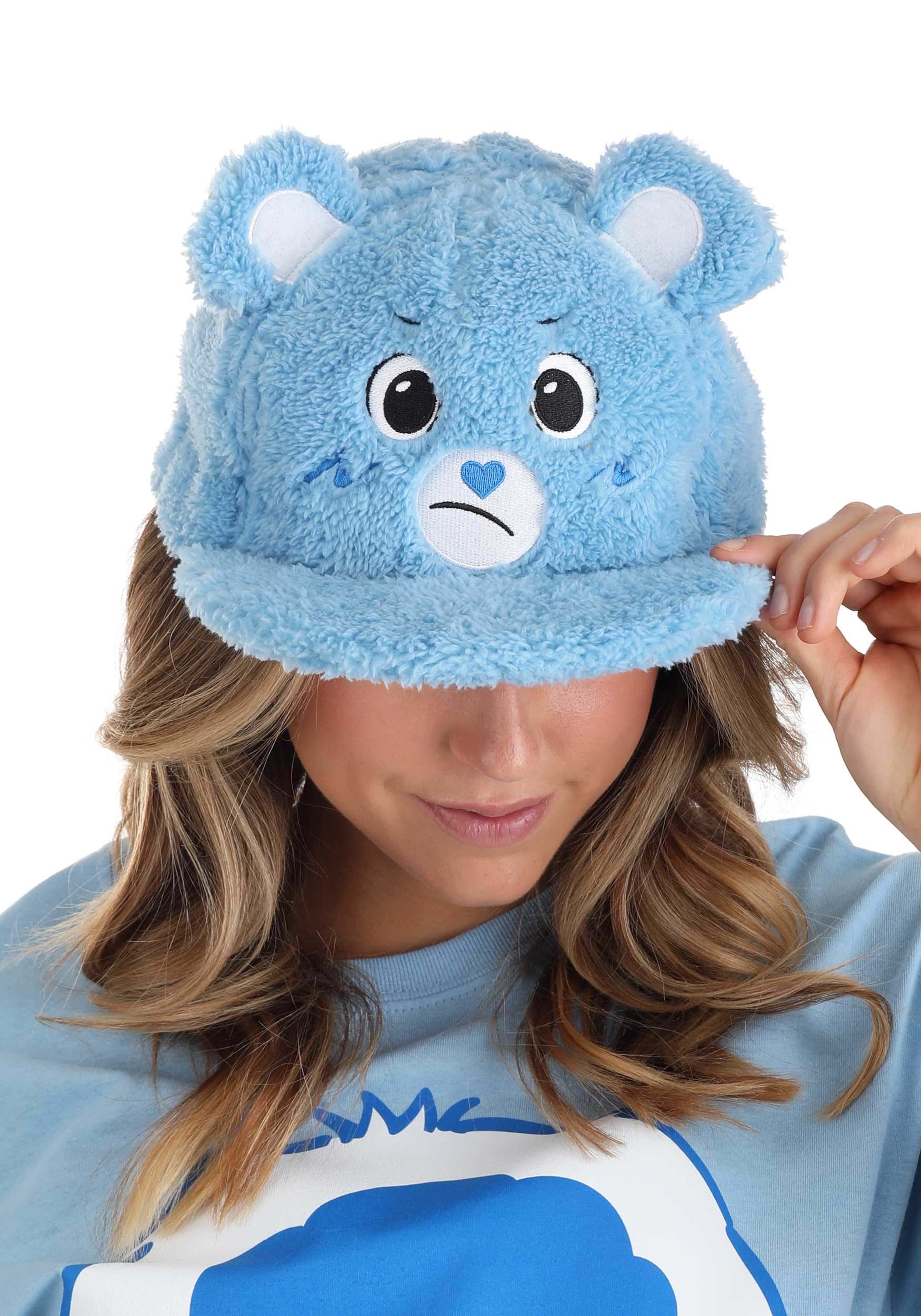 Care Bears Fuzzy Grumpy Bear Cap