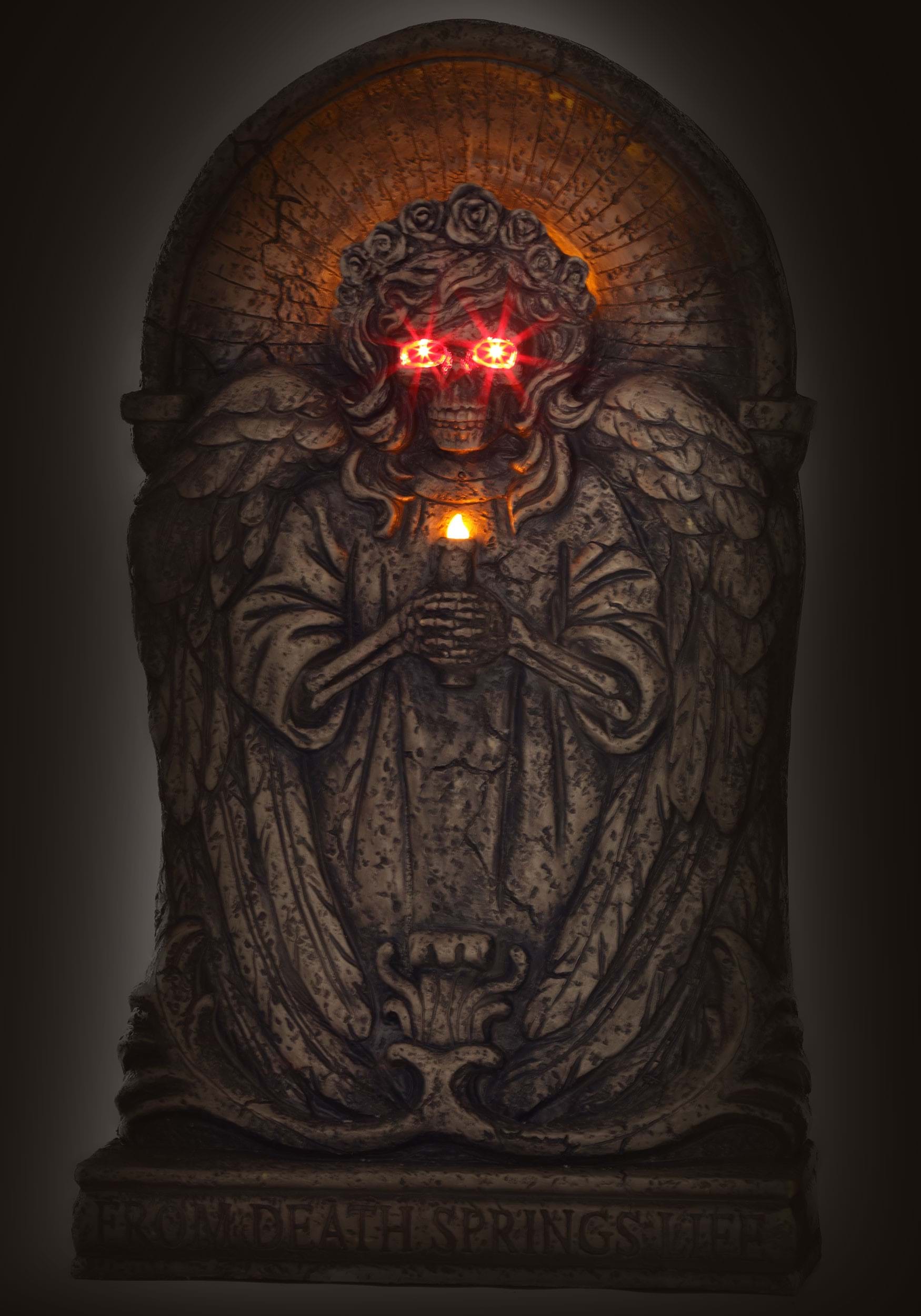 25" Seasonal Visions International Death Springs Life Light Up ...