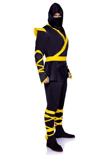 Yellow Ninja Men's Costume