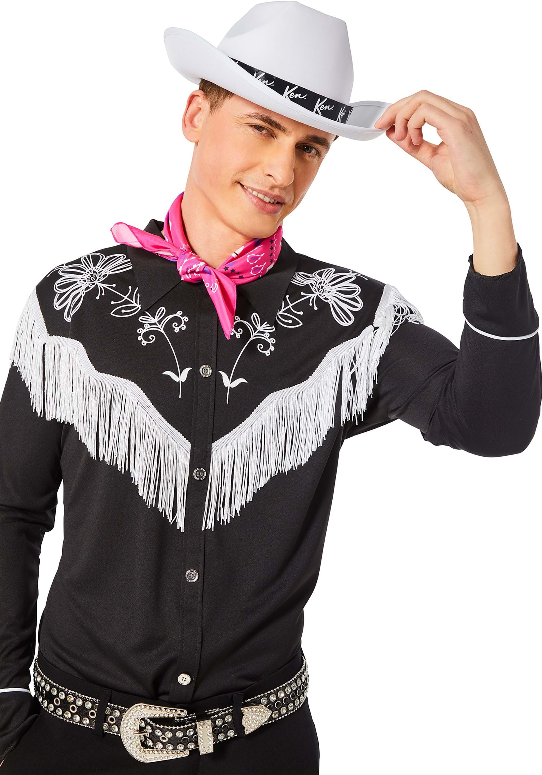 Barbie Movie Adult Barbie Cowgirl Hat Barbie Movie Adult Barbie Cowgirl Hat