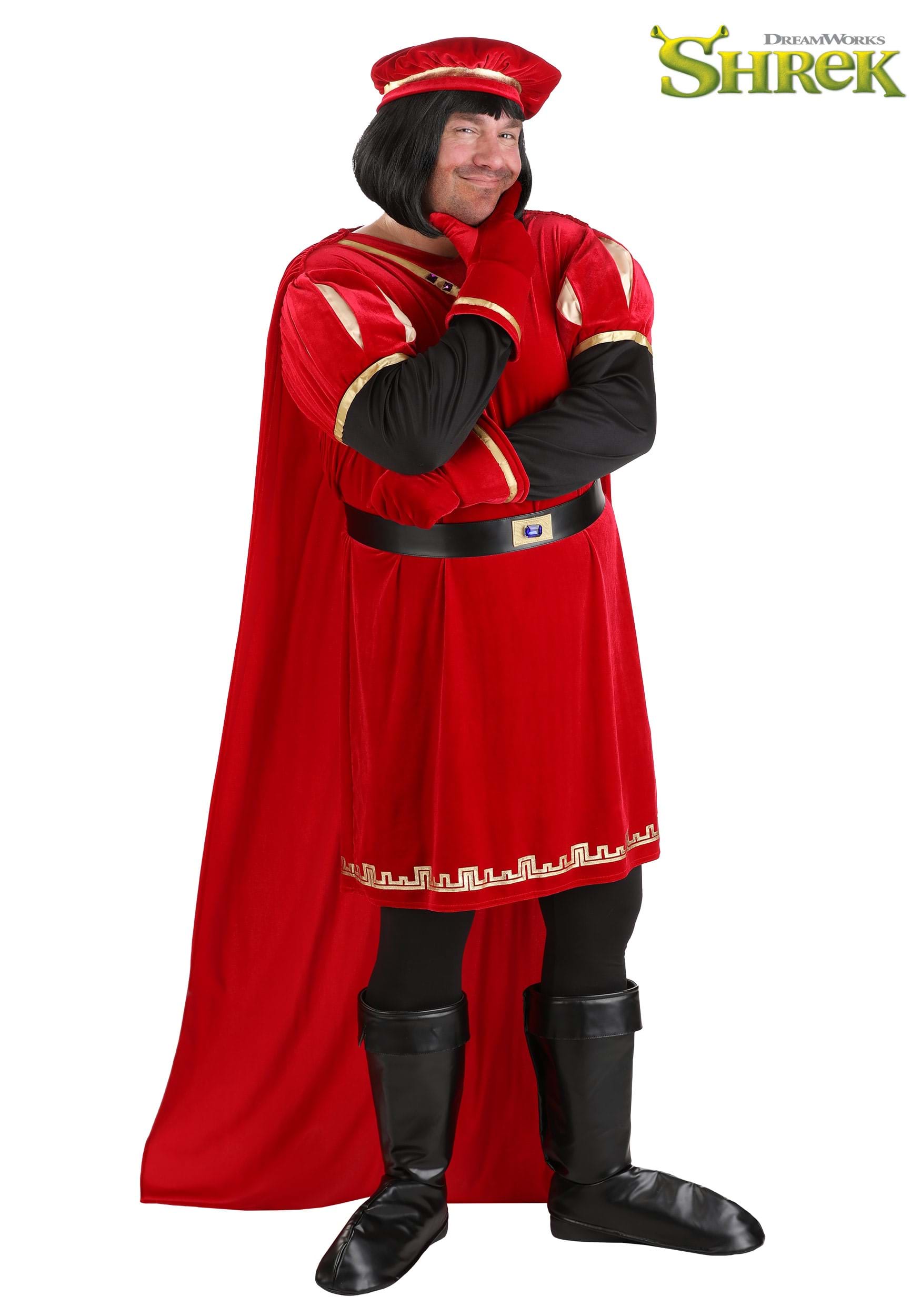 Men's Plus Size Shrek Lord Farquaad Costume | Shrek Costumes