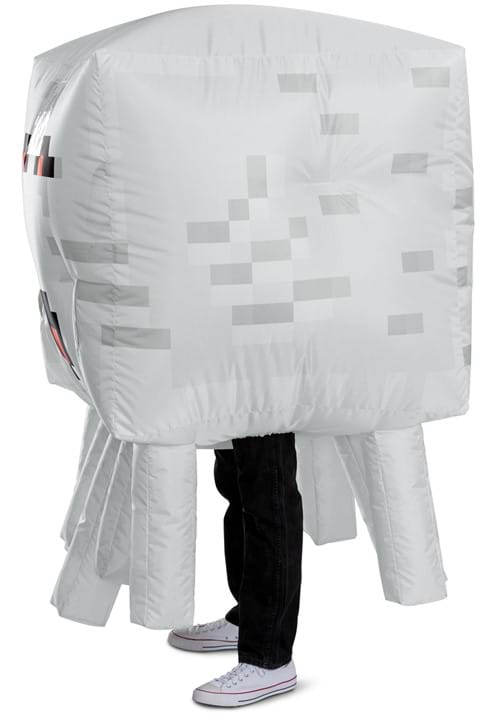 Adult Inflatable Minecraft Ghast Costume | Minecraft Costumes